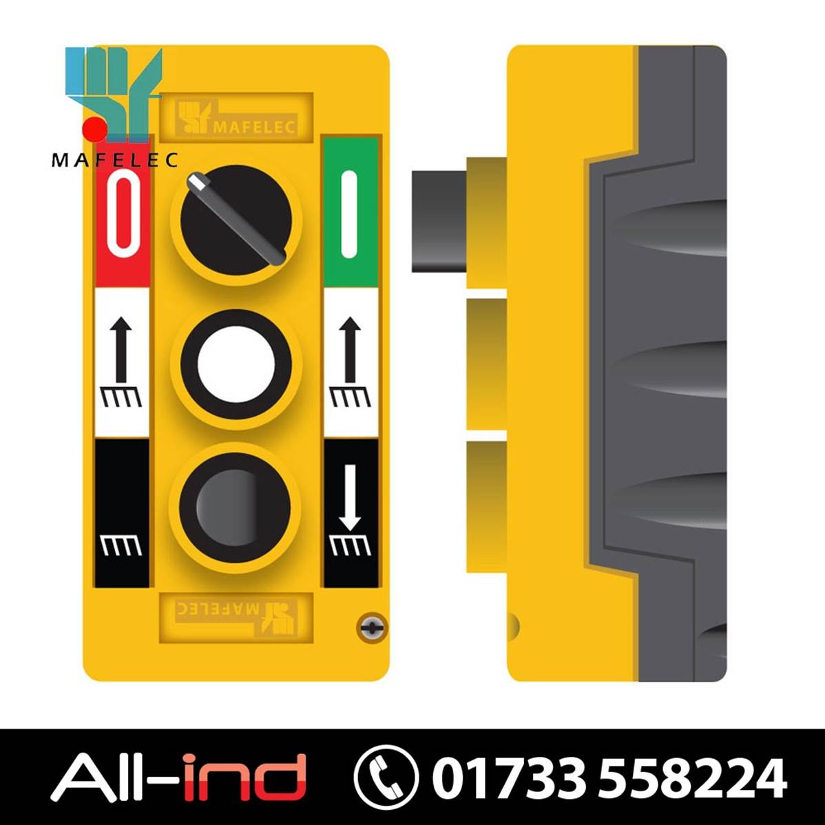 GENUINE MAFELEC - 3 BUTTON C-OVER/UP/DOWN