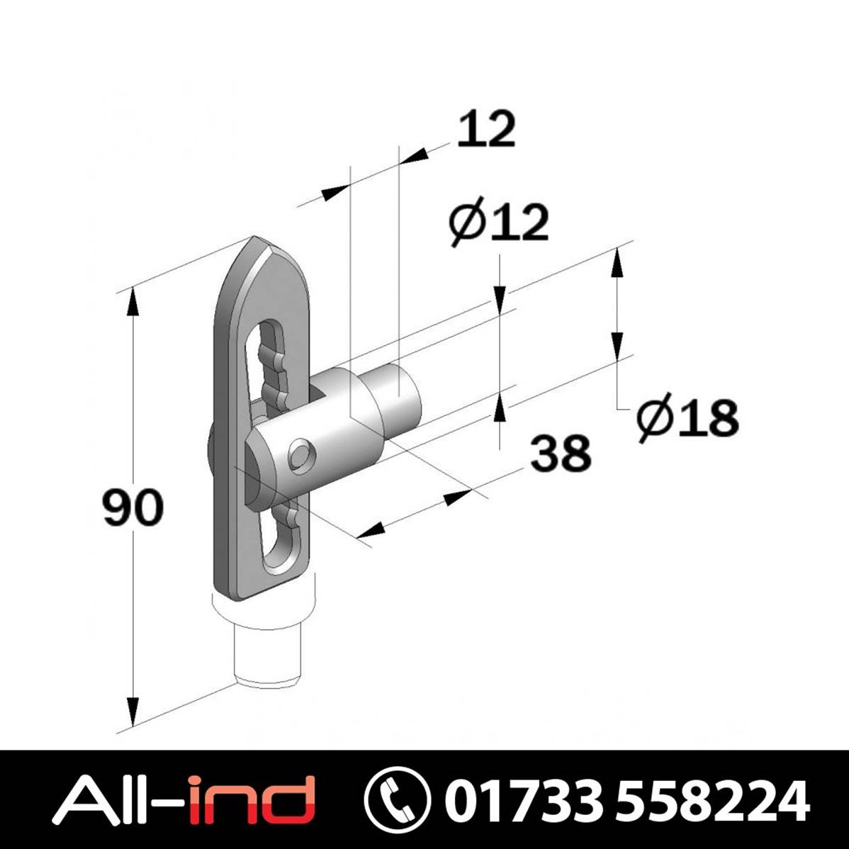 WELD-ON ANTILUCE FASTENER
